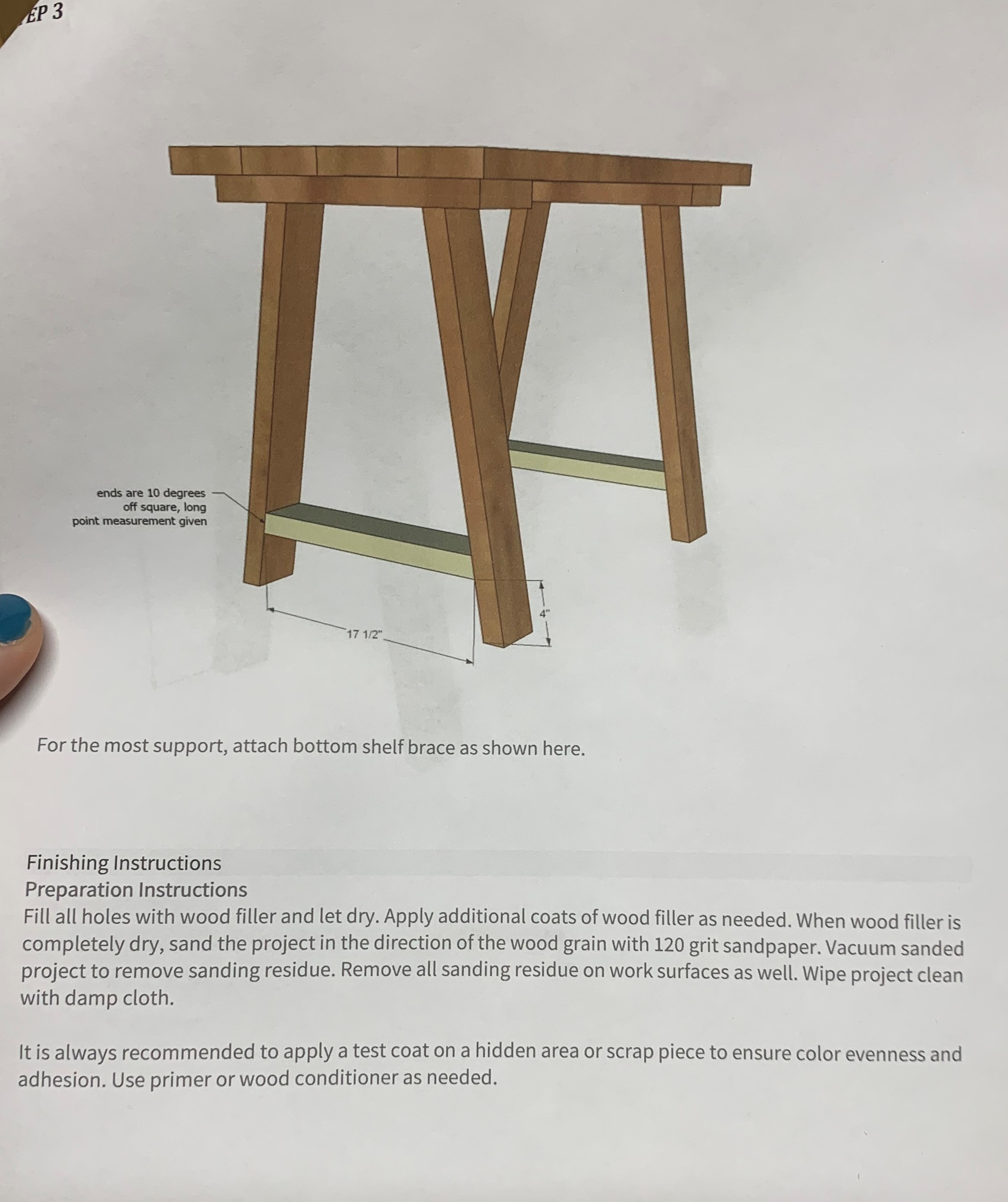 Small Table Desk: How-To