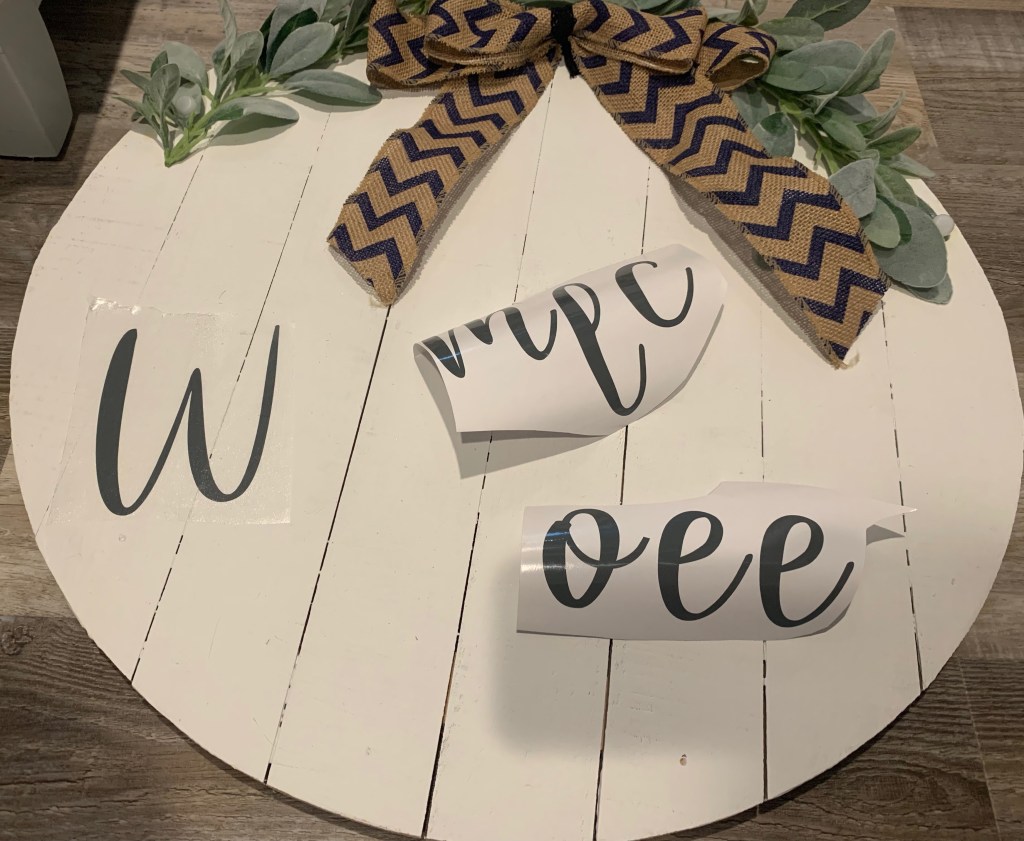 Repurposing another Wooden Sign