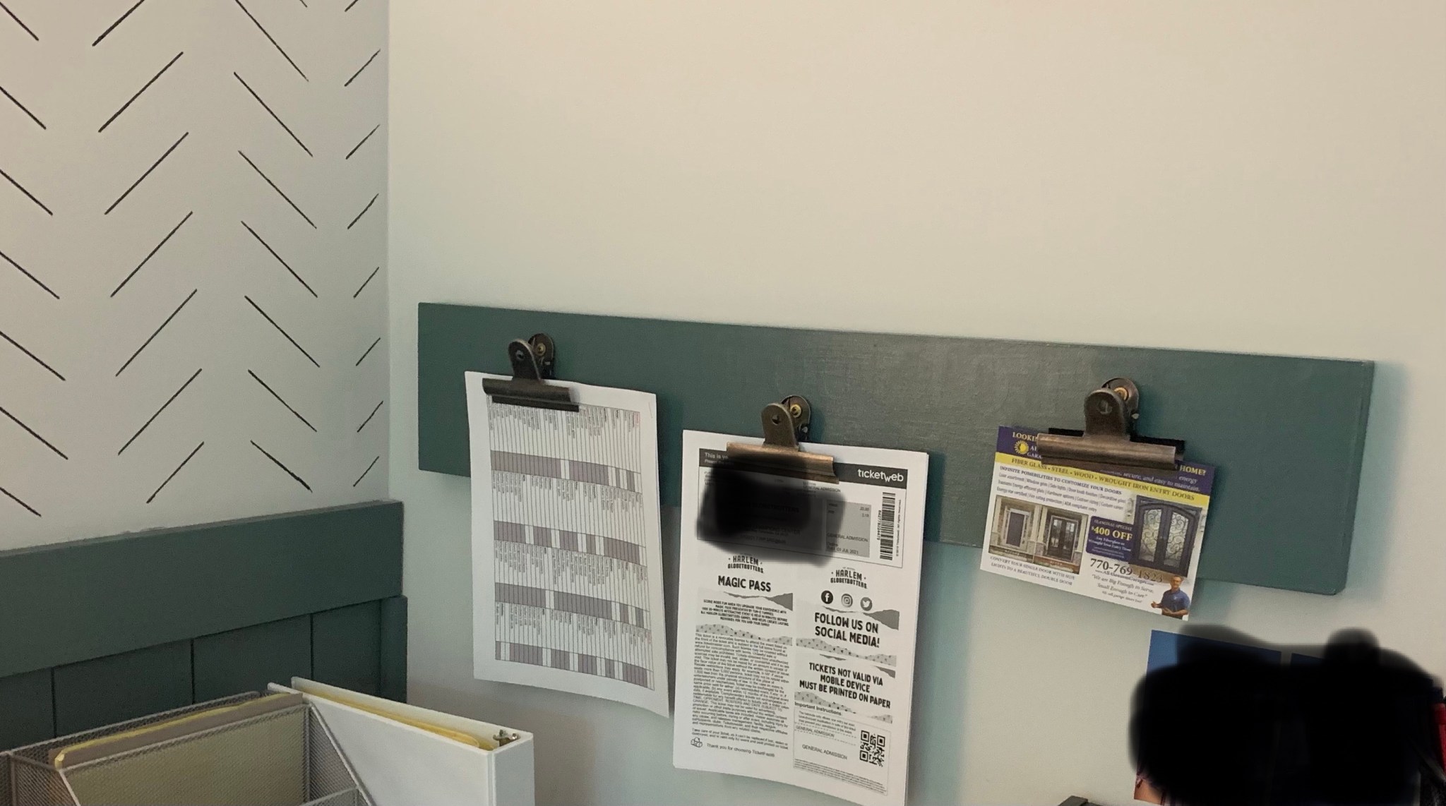 Easy DIY Office Wall Sign