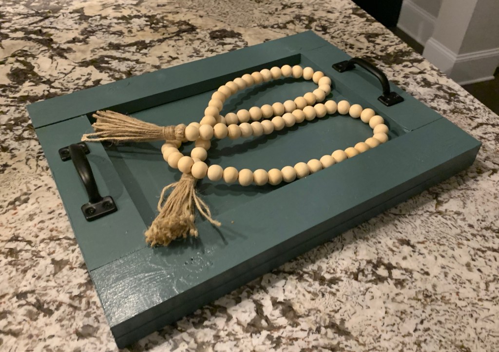 Another DIY Tray- Scrap Wood Project