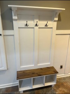 DIY Mud Room Area