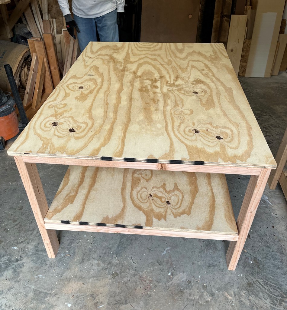 DIY Portable Workshop Table