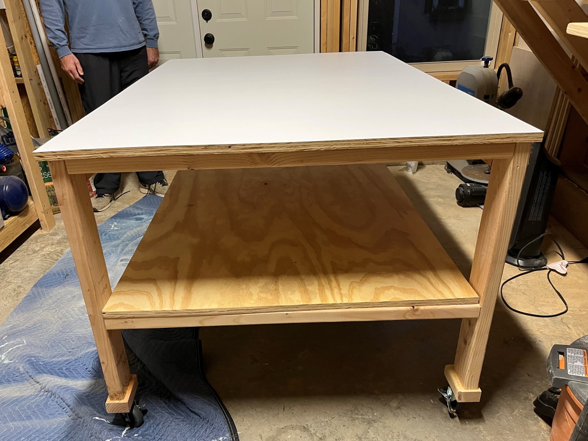 DIY Portable Workshop Table