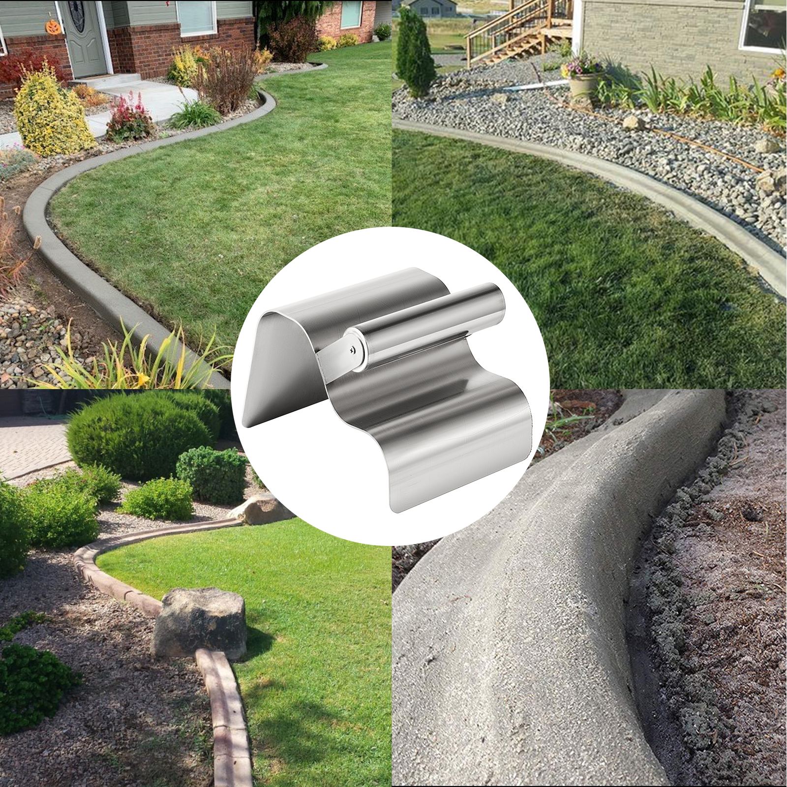 Concrete Landscape Edging