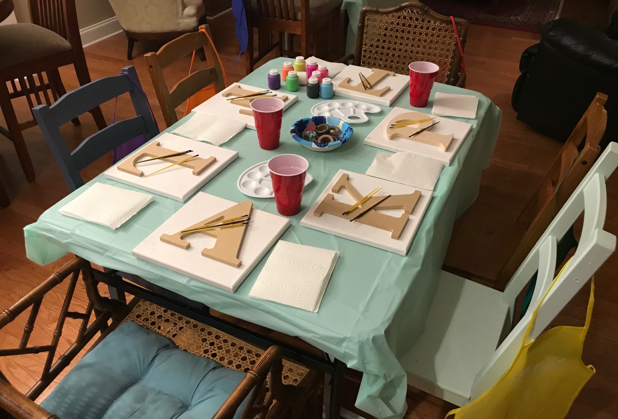 How To: Canvas Painting Birthday Party