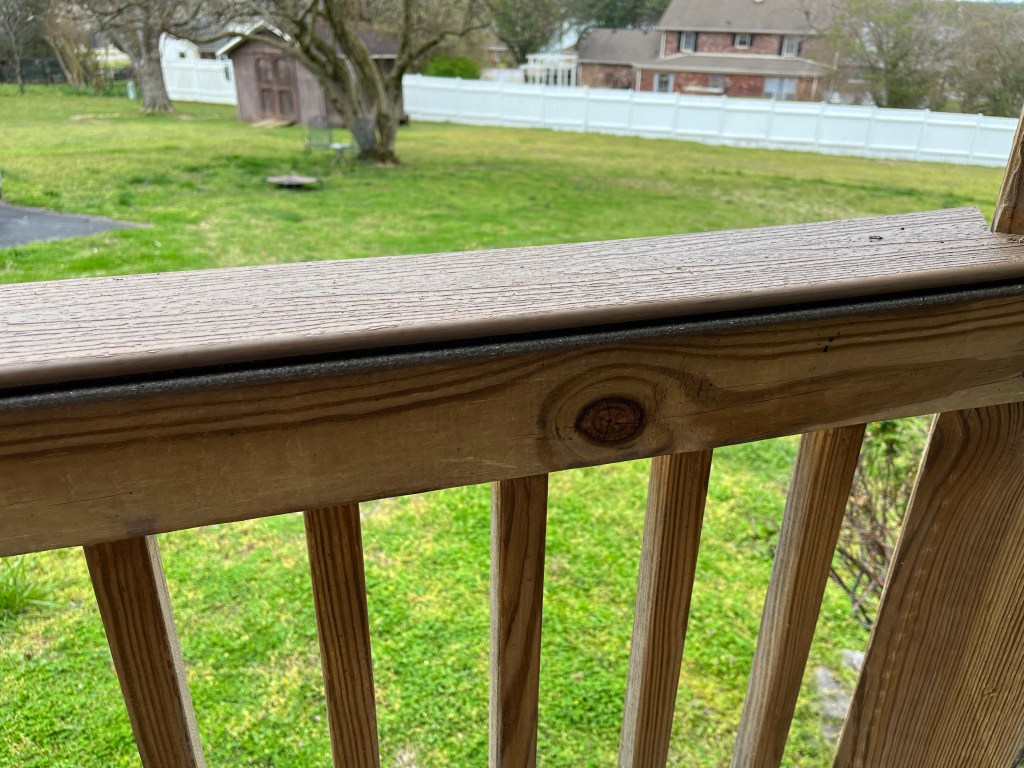 Splinter-Free Solution for Deck Railing (using Trex boards)