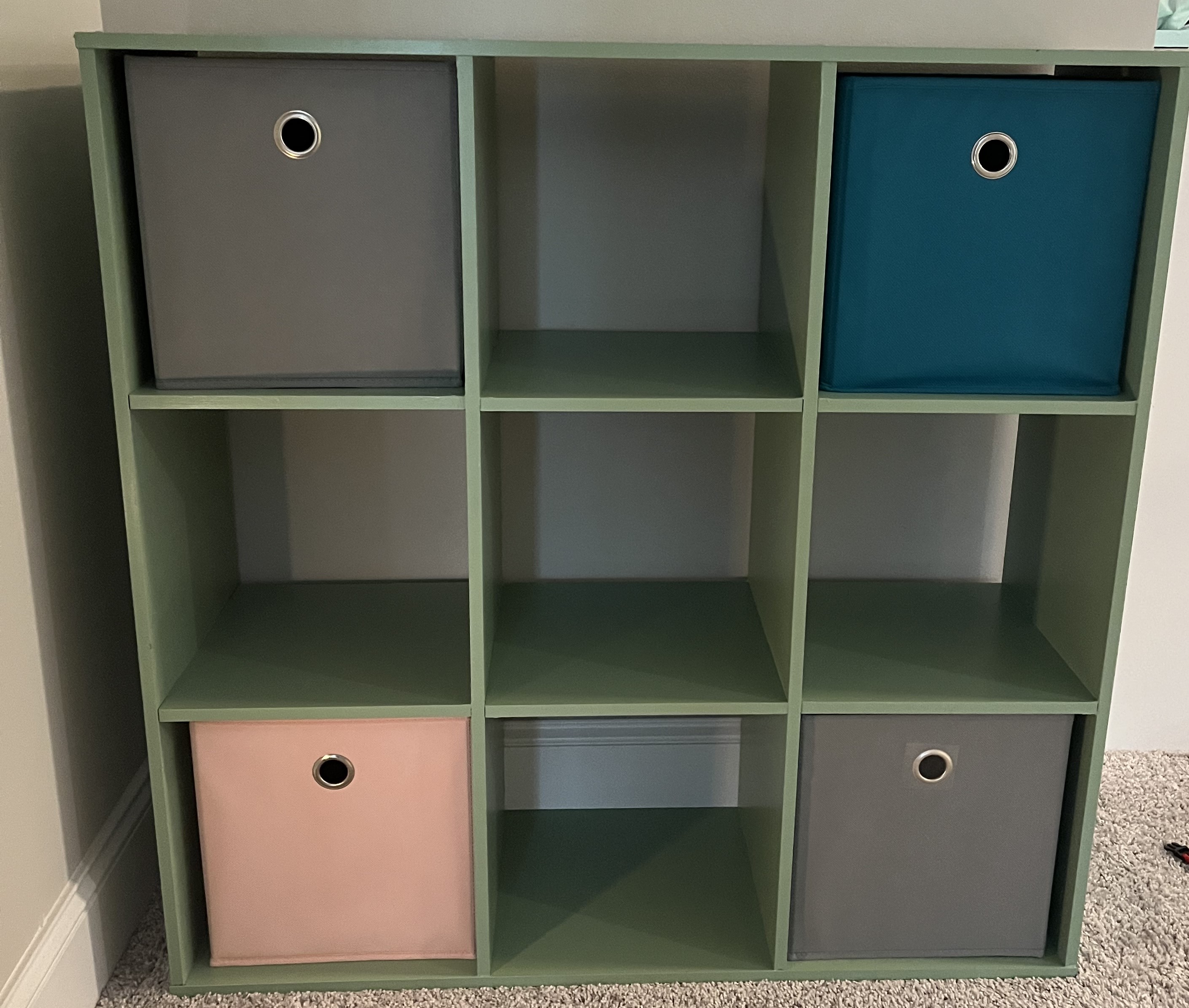 Easy Cube Shelf Update with Paint! - it's hammer time: a beginner's diy ...