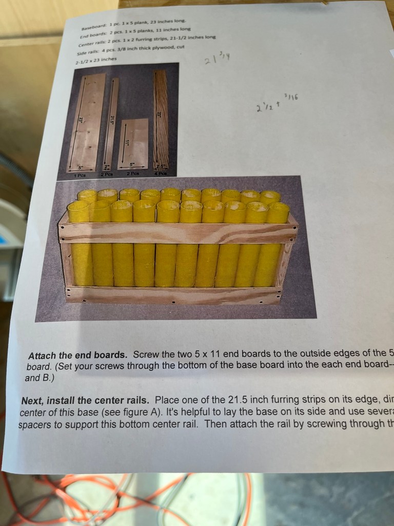 DIY Firecracker Rack Holder