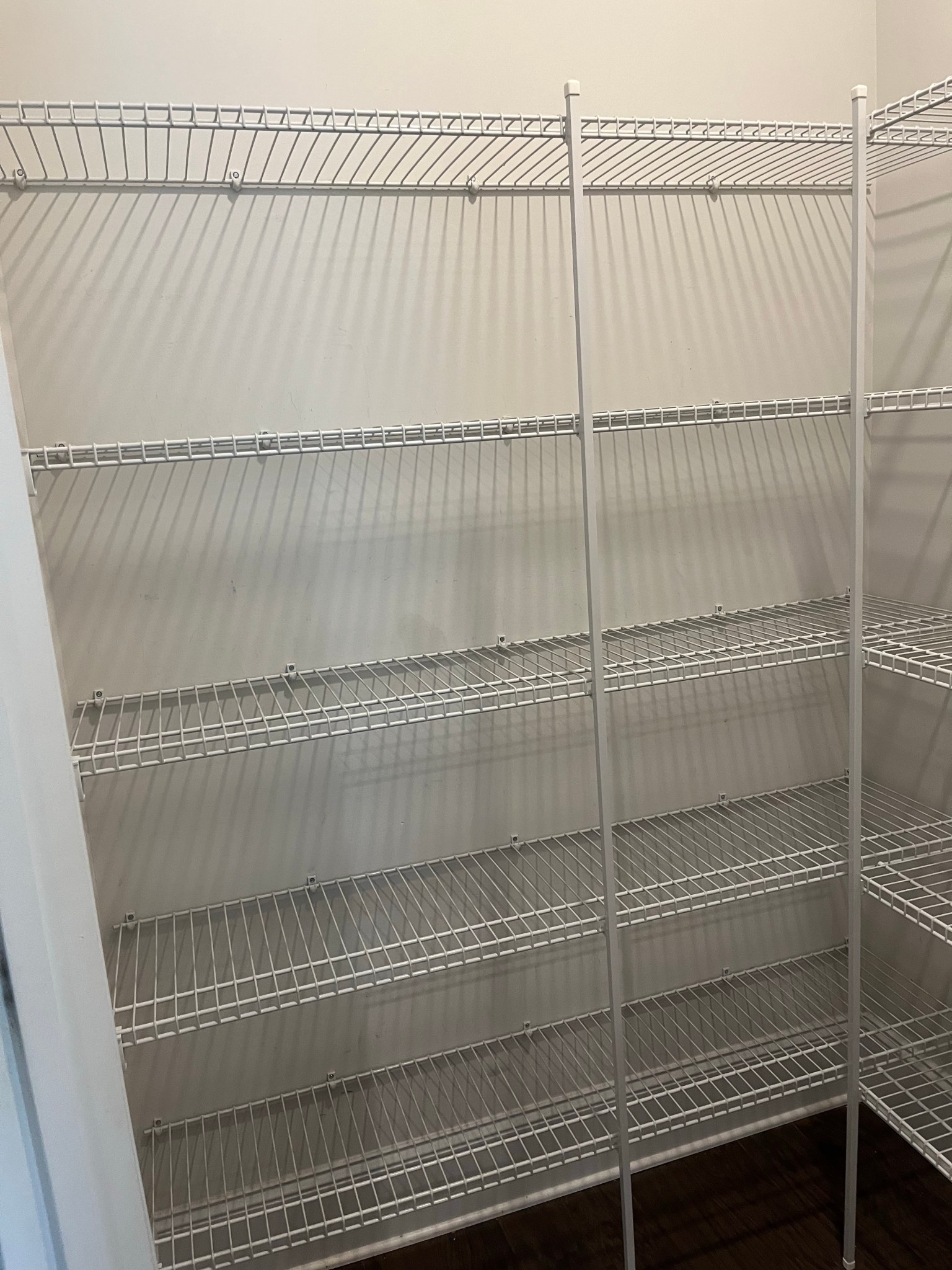 Replacing my Pantry’s Wire Shelves with Wooden Shelves